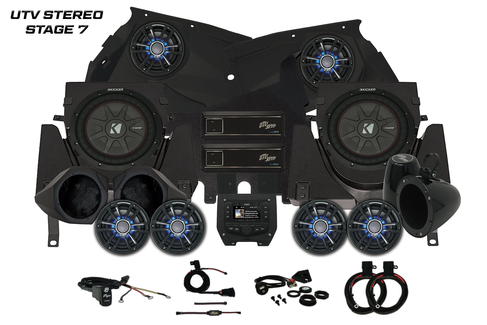 Can-Am X3 UTV Stereo COMPLETE STEREO KITS in Yuma USA. Racing UTV Parts ...